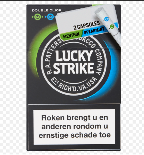 lucky strike Double click spearmint menthol cigs 10 cartons|lucky ...
