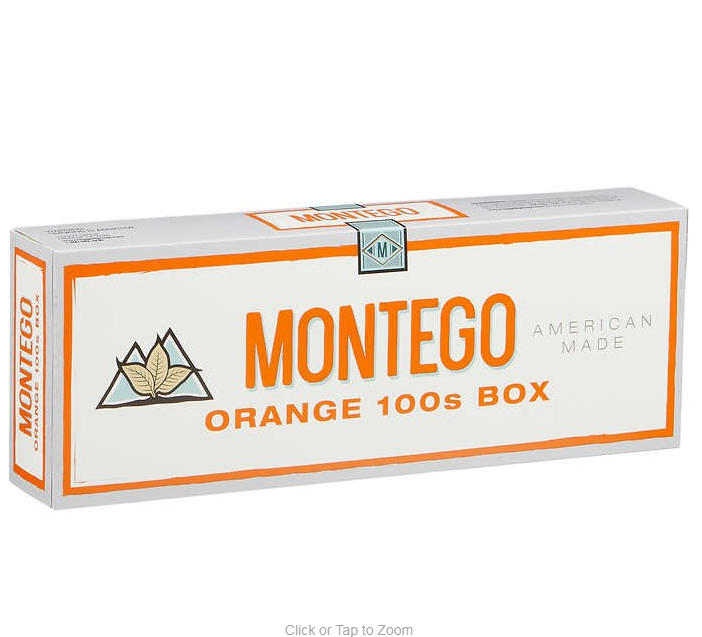 Montego Orange 100's Box cigarettes 10 cartons|Montego Orange 100's Box ...