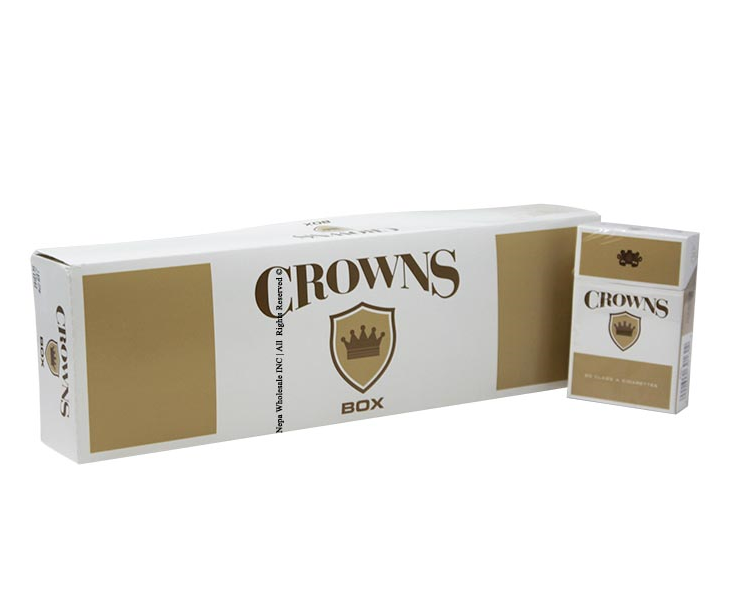 Crowns Gold King box cigarettes 10 cartons|Crowns Gold King box|Crowns ...