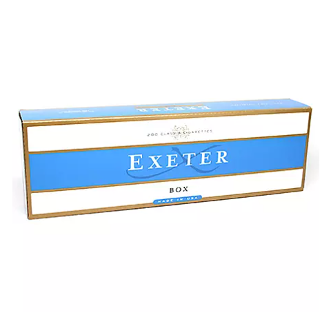 Exeter Blue King Box cigarettes 10 cartons|Exeter Blue King Box|Exeter ...